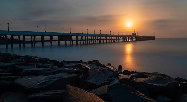 Promenade Beach - Puducherry - Connecting Traveller